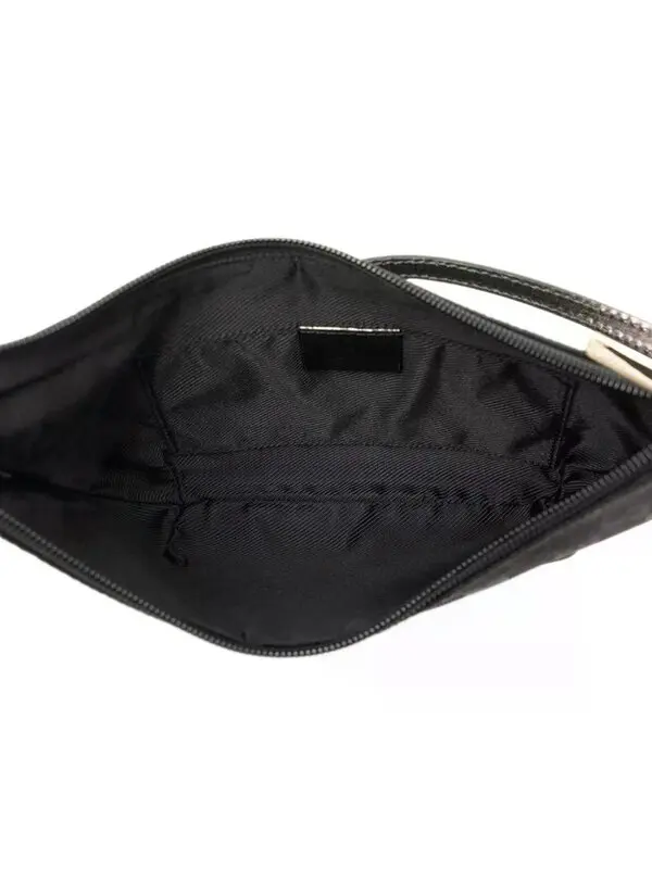 Gucci 2000-2015 Gg Canvas Shoulder Bag - Black