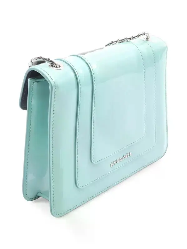 BVLGARI 2010s Serpenti Forever Shoulder Bag - Blue