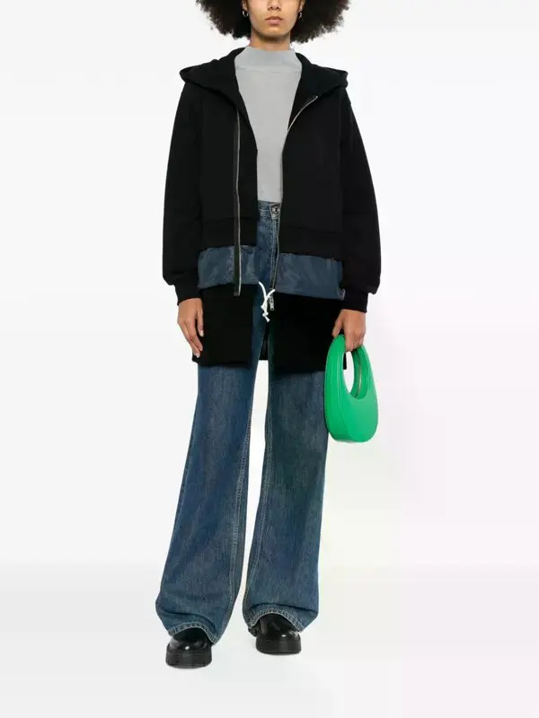 Undercover Layered-effect Zip-up Hoodie