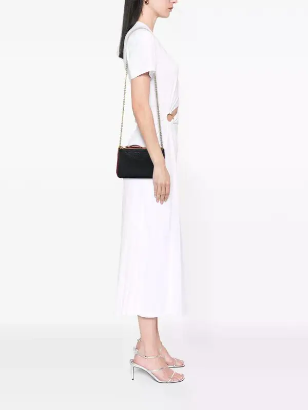LOUIS VUITTON 2020 Monogram Empreinte Double Zip Pochette Crossbody Bag - Blue