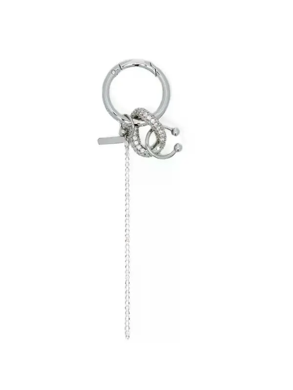 JUSTINE CLENQUET Dolly Crystal-embellished Keyring