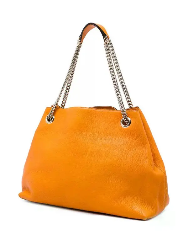 Gucci 2016-2026 Medium Calfskin Soho Chain Tote Bag