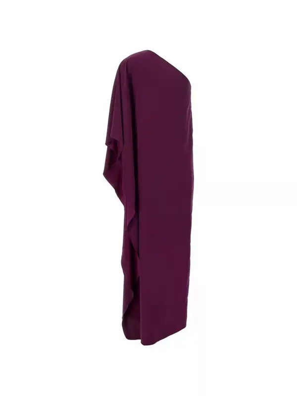 GIANLUCA CAPANNOLO Annouk Asymmetrical Silk Maxi Dress