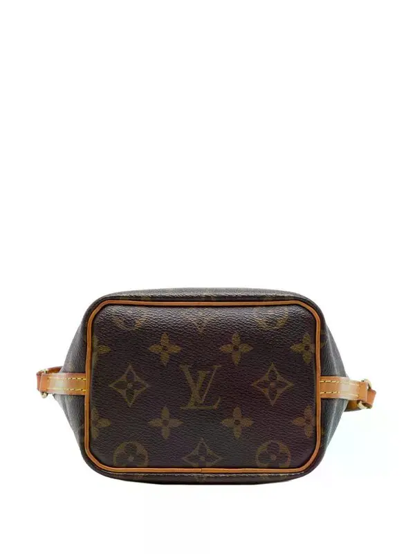 LOUIS VUITTON Monogram Nano Noe Bucket Bag