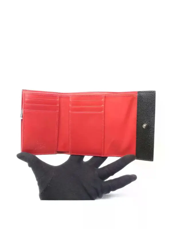CHRISTIAN LOUBOUTIN Mooncrest Trifold Wallet