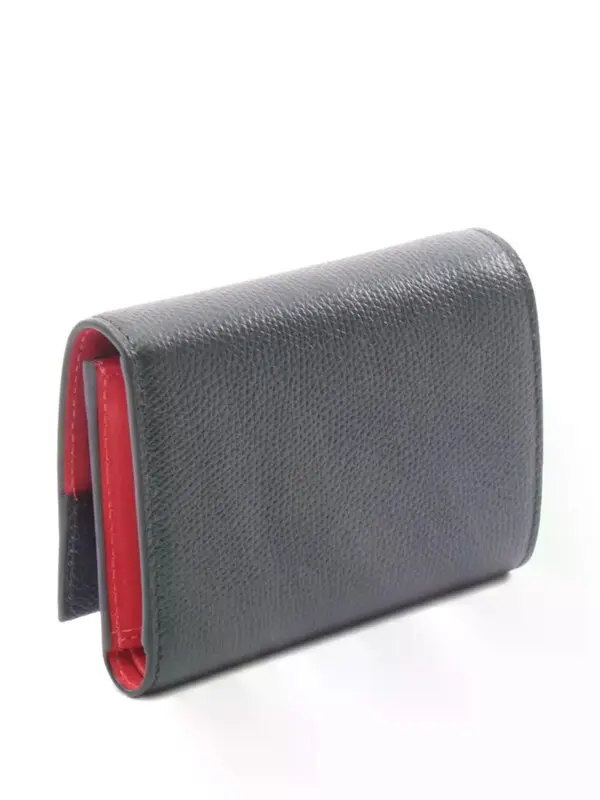 CHRISTIAN LOUBOUTIN Mooncrest Trifold Wallet - Black