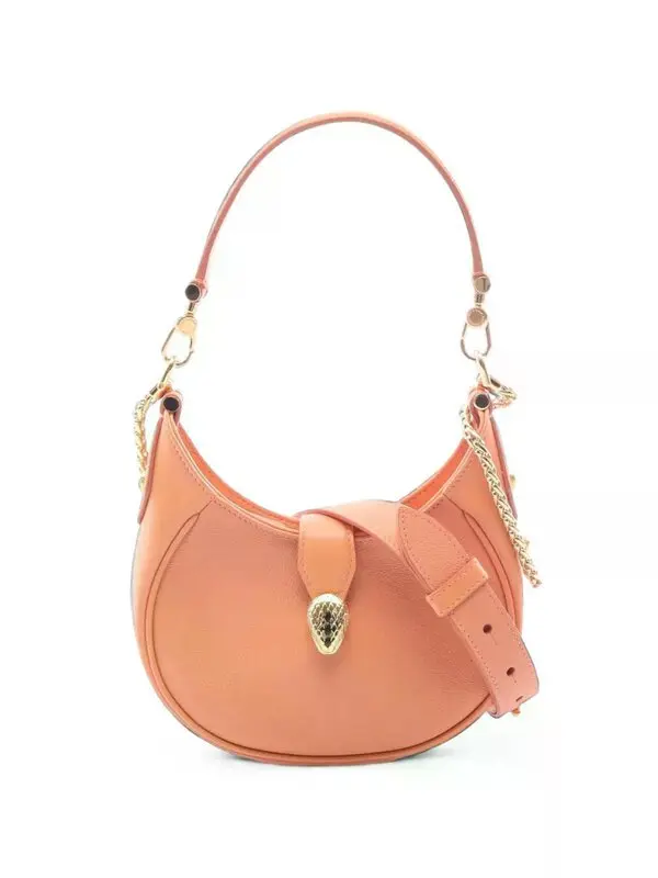 BVLGARI 2010s Small Serpenti Ellipse Shoulder Bag