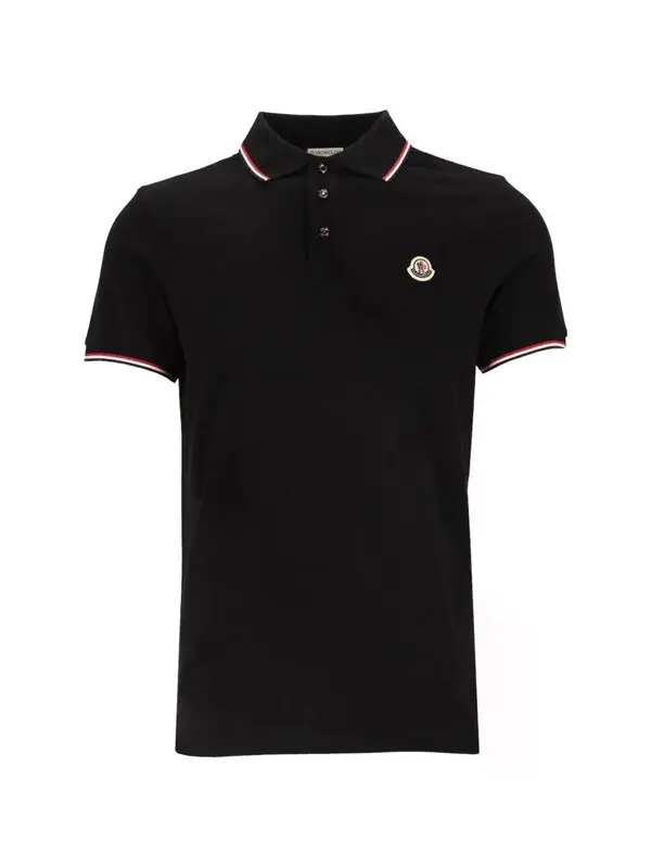 Moncler Logo-patch Polo Shirt