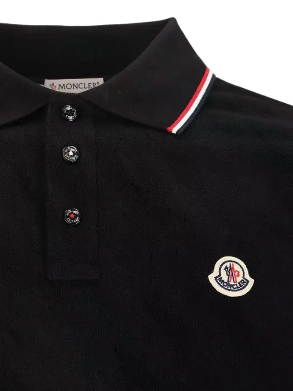 Moncler Logo-patch Polo Shirt