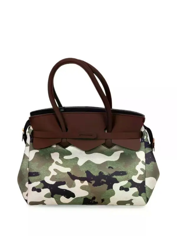 Save My Bag Camouflage-print Tote Bag - Neutrals