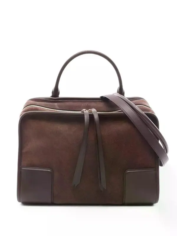Loewe Amazona 180 Suede Handbag