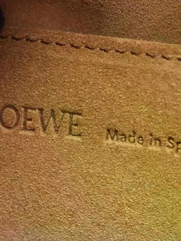Loewe Amazona 180 Suede Handbag