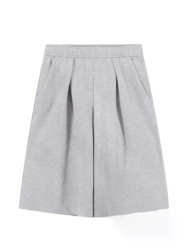 8PM Pleated Knee-length Shorts