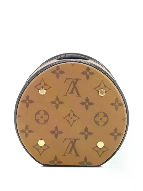 LOUIS VUITTON Reverse Monogram Cannes Satchel - Black
