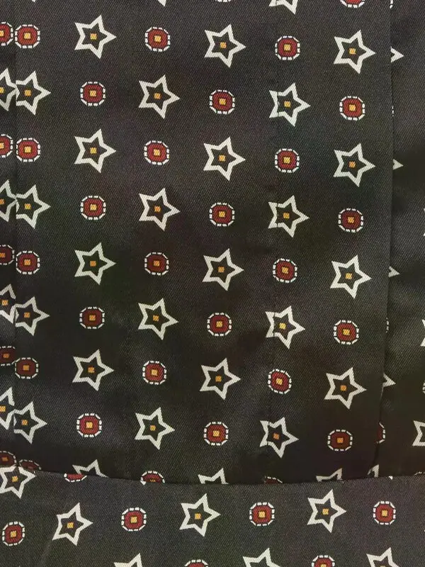 Sandro Crystal-embellished Star-print Mini Dress