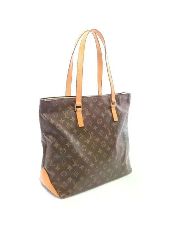 LOUIS VUITTON 2004 Cabas Mezzo Monogram Tote Bag