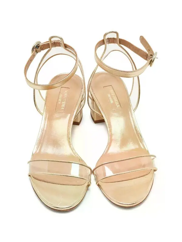 AQUAZZURA Minimalist Ankle-strap Sandals
