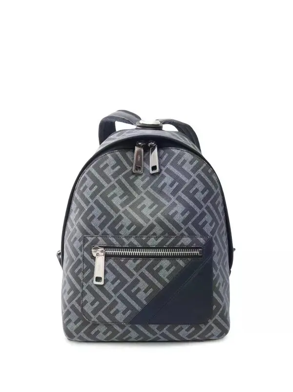 Fendi Chiodo Diagonal Backpack - Blue