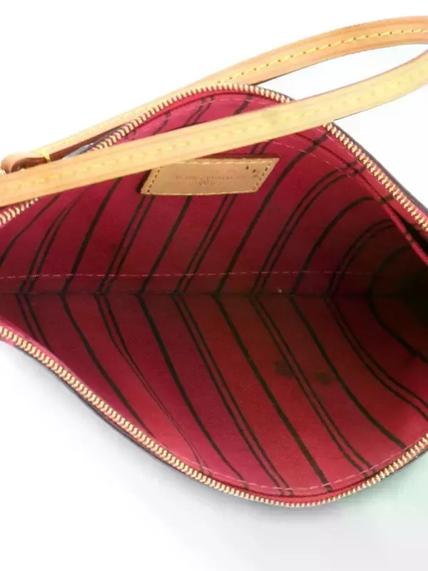 LOUIS VUITTON Neverfull Pochette Monogram Canvas Large Pouch