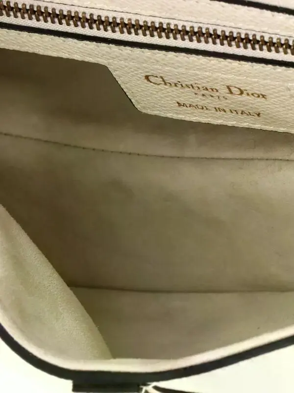 Dior Saddle Handbag Leather Medium Shoulder Bag