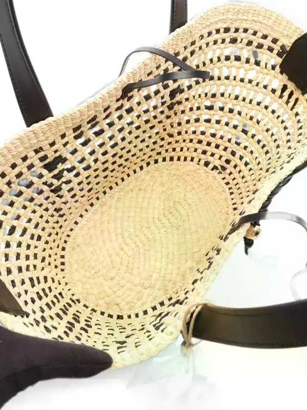 Loewe 2020s Paula's Ibiza Braided Basket Tote Bag