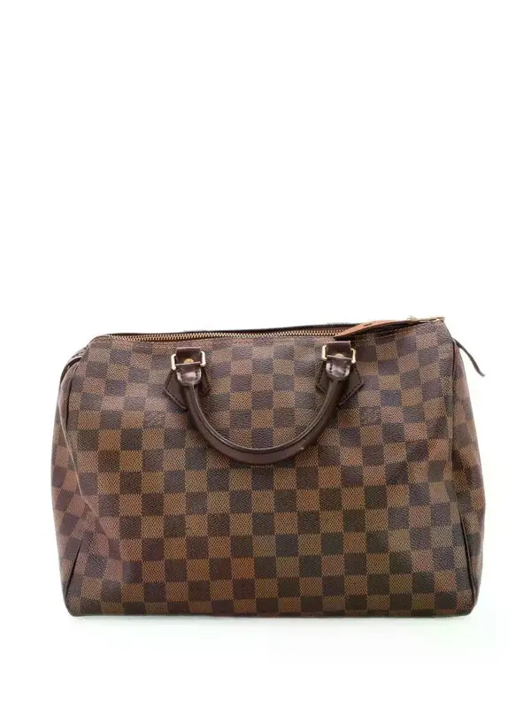 LOUIS VUITTON Speedy Handbag Damier 30 Satchel