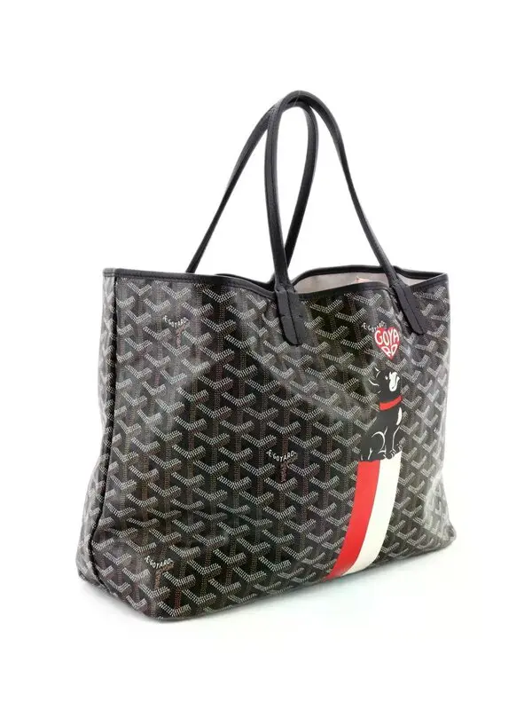 Goyard Saint Louis Printed Coated Canvas Pm Tote Bag