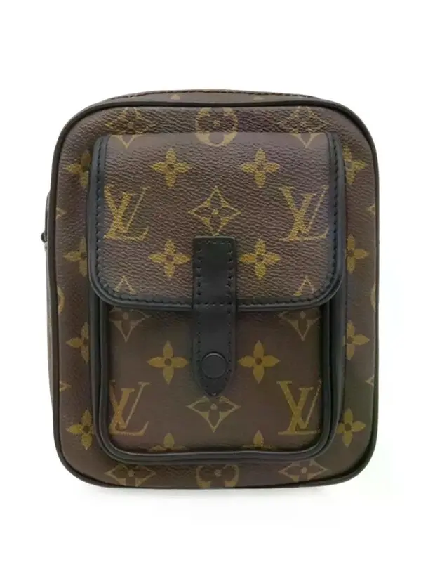 LOUIS VUITTON 2020 Monogram Macassar Christopher Wearable Crossbody Bag