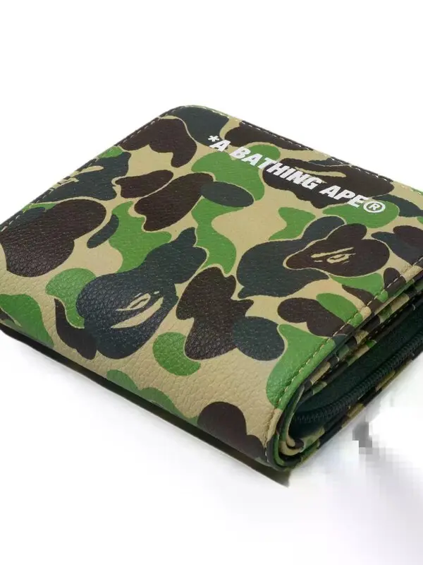 A BATHING APE Abc Camo Wallet