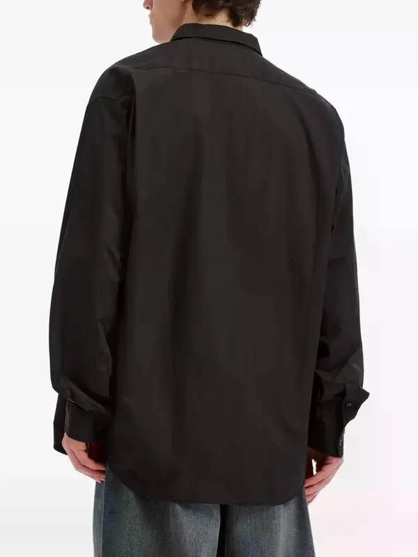 CHOCOOLATE Logo-patch Cotton Shirt