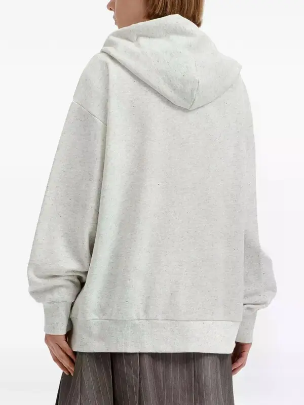 CHOCOOLATE Logo-patch Zip-up Hoodie