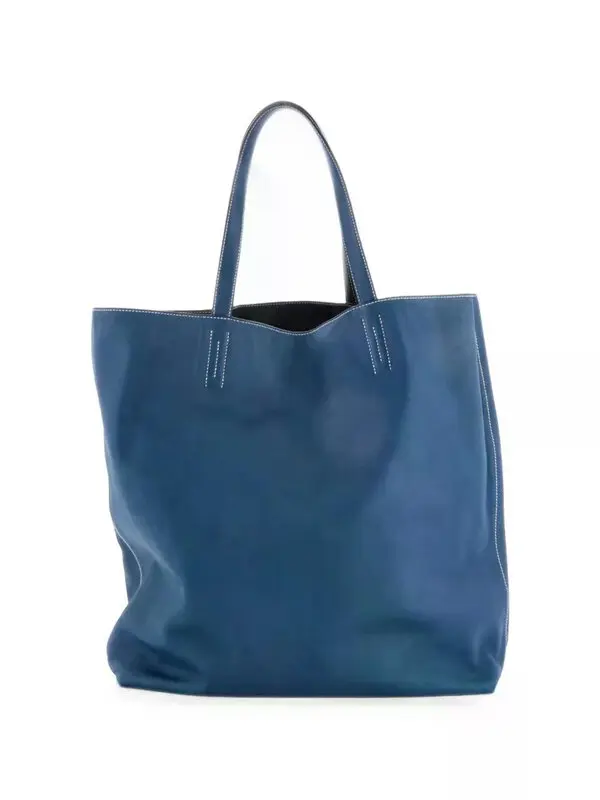 Hermès Double Sens Tote Veau Sikkim 45 Shoulder Bag
