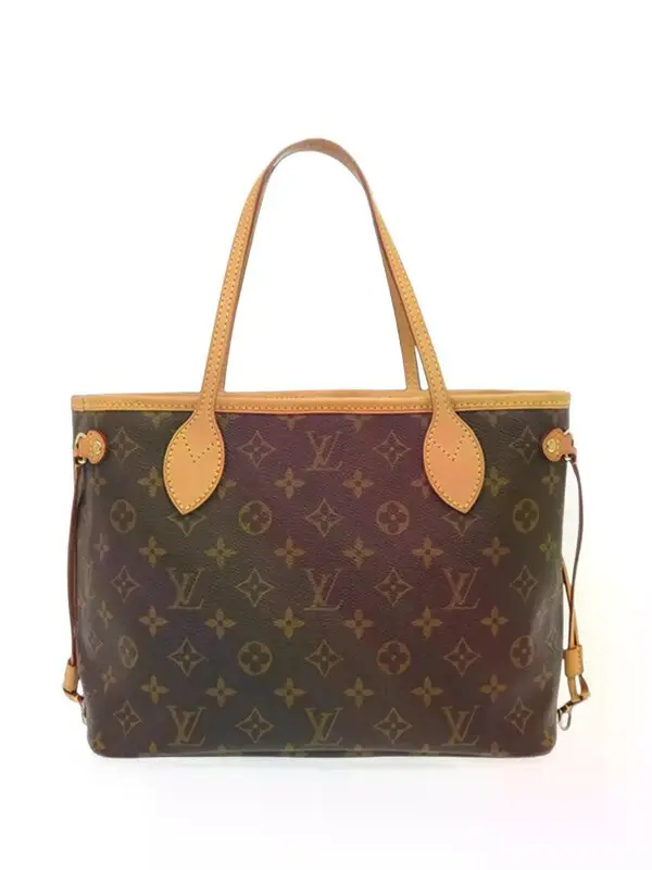 LOUIS VUITTON 2007 Monogram Neverfull Pm Tote Bag - Brown