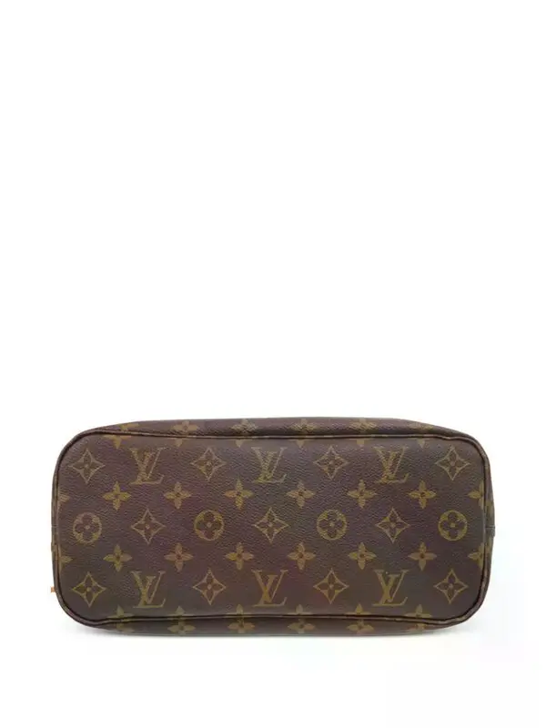 LOUIS VUITTON Monogram Neverfull Pm Tote Bag - Brown