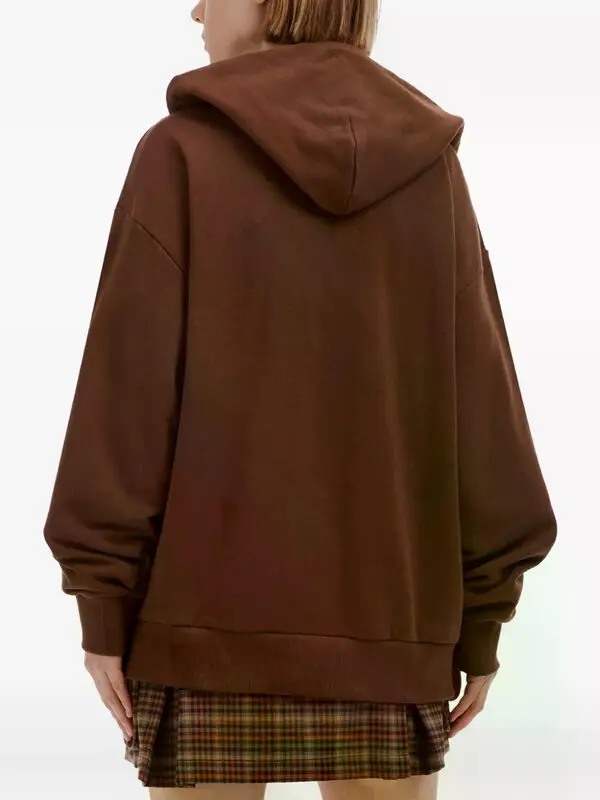 CHOCOOLATE Logo-detail Zip-up Sweatshirt