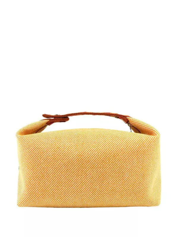 Hermès 2023-2026 Large Wool Bride A Brac Au Carre Case Vanity Bag