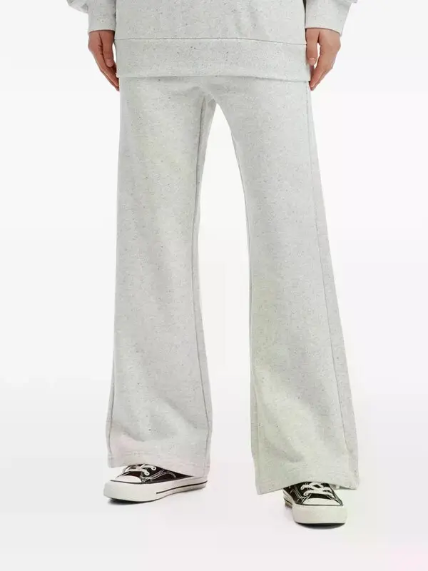 CHOCOOLATE Logo-patch Wide-leg Track Pants