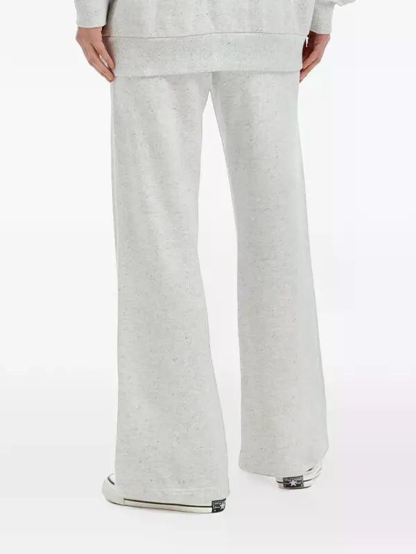 CHOCOOLATE Logo-patch Wide-leg Track Pants