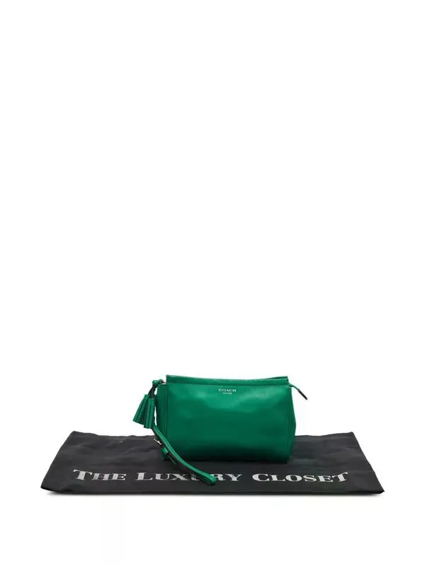 COACH Tassel-detail Clutch Bag