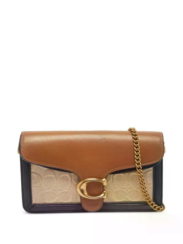 COACH VINTAGE Tabby Chain Crossbody Bag - Brown