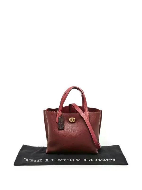 COACH VINTAGE Willow Turn-lock Tote Bag
