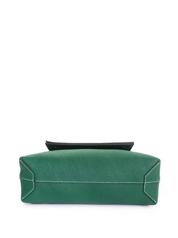 Hermès Clemence Cabasellier 31 Tote Bag - Green