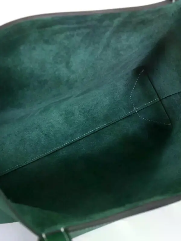 Hermès Clemence Cabasellier 31 Tote Bag - Green
