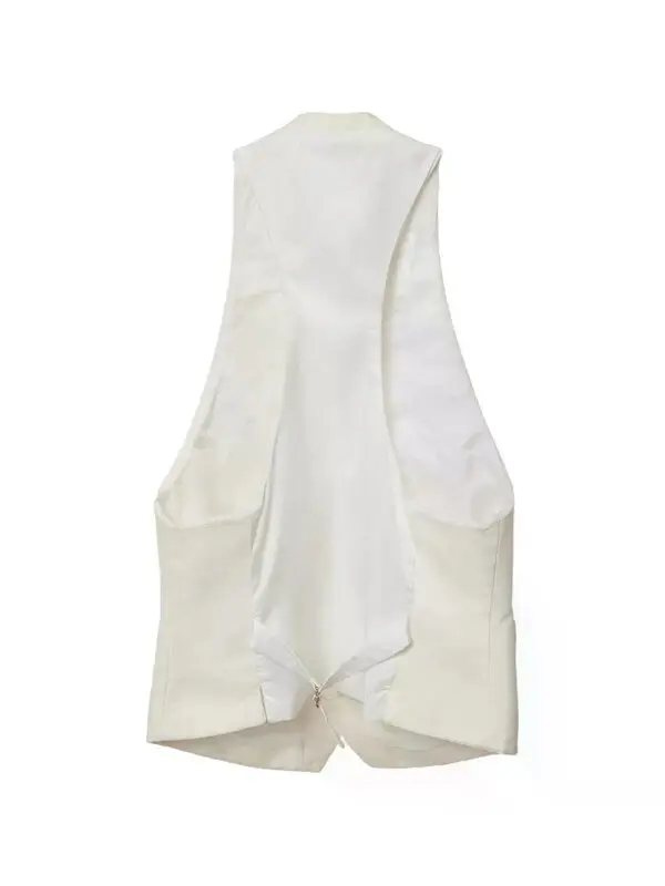 Dsquared2 V-neck Welt-pocket Waistcoat