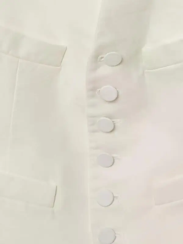 Dsquared2 V-neck Welt-pocket Waistcoat