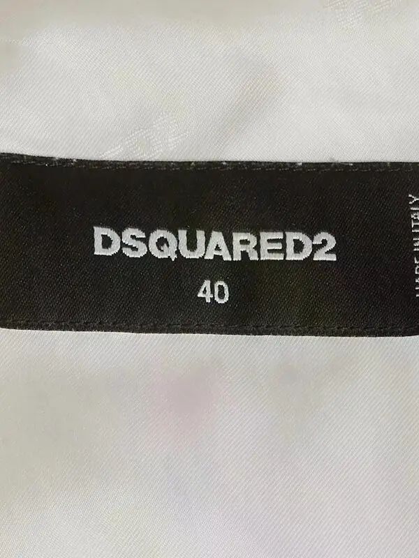 Dsquared2 V-neck Welt-pocket Waistcoat