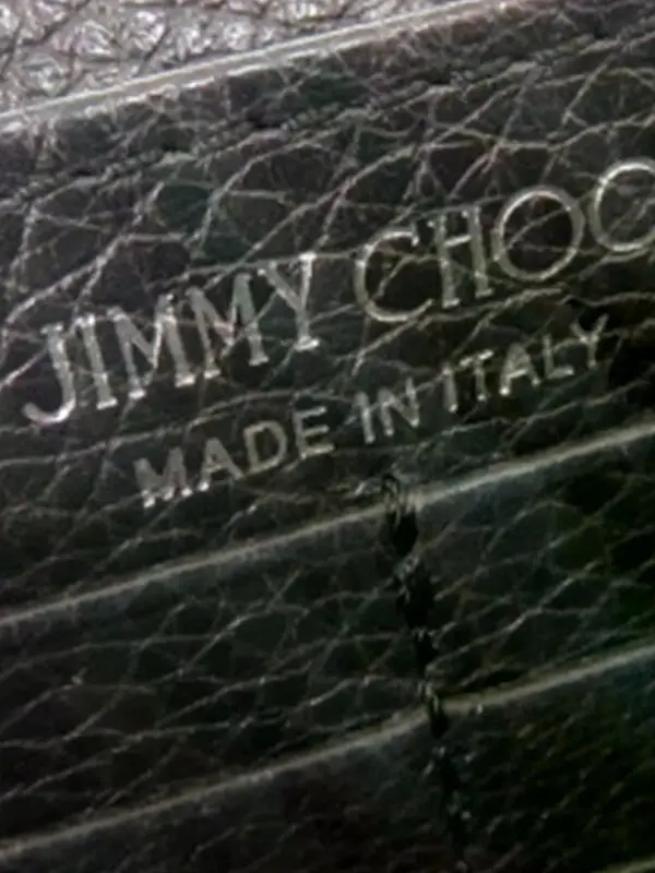 JIMMY CHOO 2000-2026 Star Studded Leather Crossbody Bag