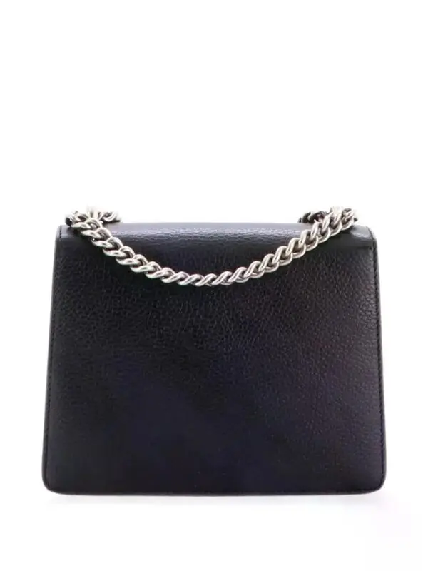 Gucci Dionysus Bag Leather Mini Crossbody Bag - Black