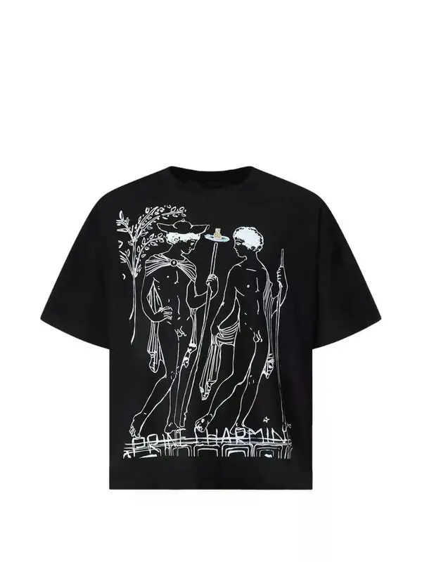 VIVIENNE WESTWOOD Charming Oversized Box T-shirt - Black