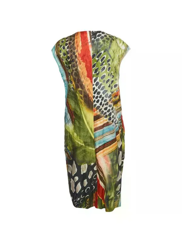 Dsquared2 Escada Abstract-print Midi Dress